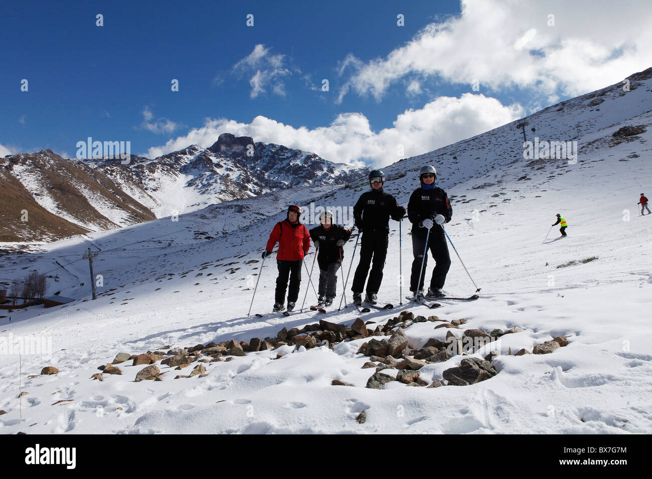 Oukaimeden, ski center in Morocco Stock Photo - Alamy