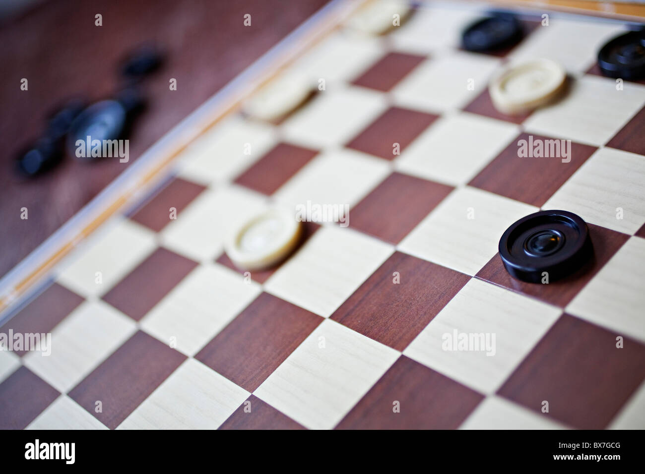Board game - checkers, draughts. (CTK Photo/Josef Horazny Stock Photo ...