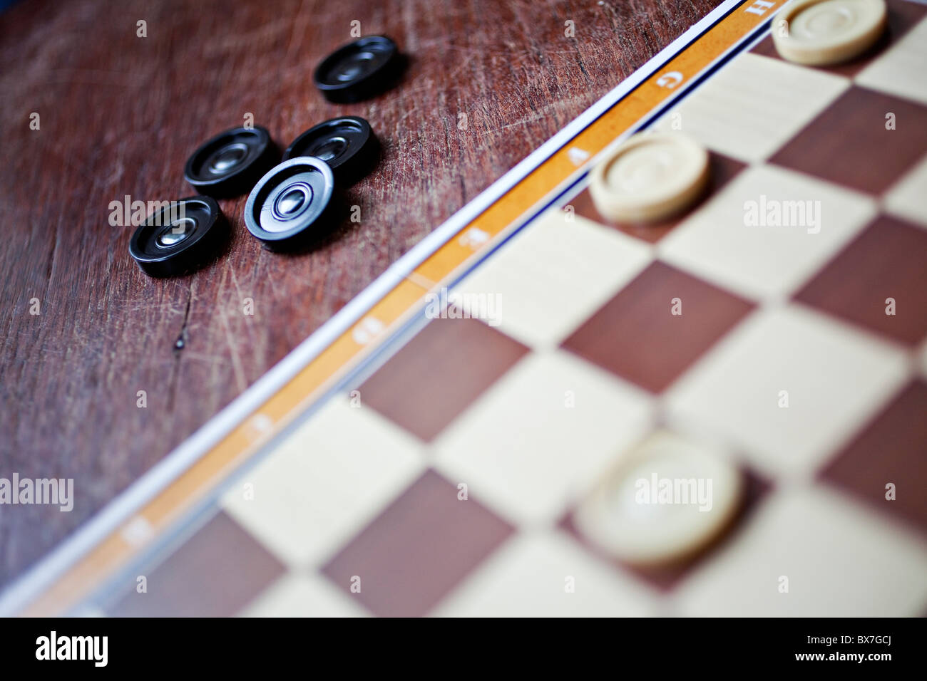 Board game - checkers, draughts, cheeseboard. (CTK Photo/Josef Horazny ...