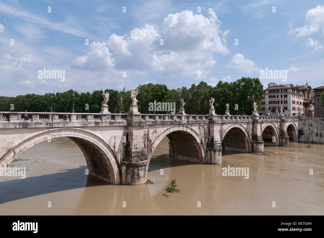 Ponte Vittorio Emanuele II , Rome Stock Photo - Alamy