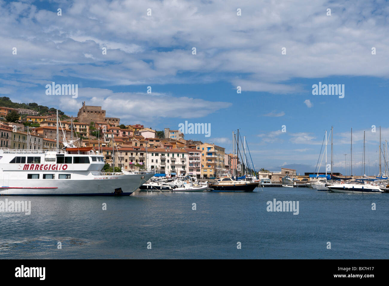Porto Sante Stefano, Monte Argentario, Tuscany, Italy Stock Photo - Alamy