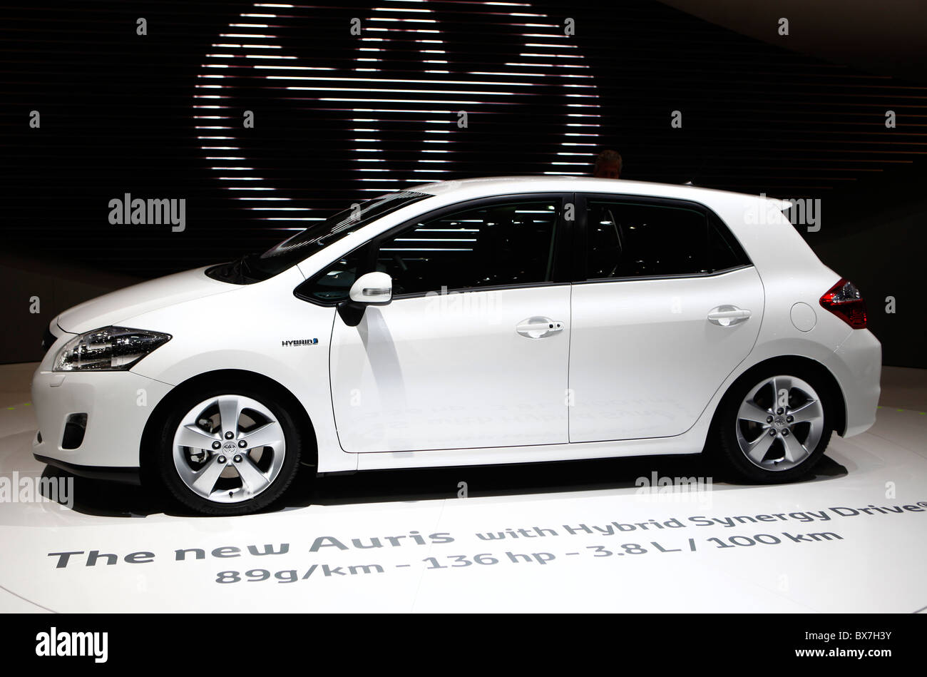 New hybrid model Toyota Auris was presented on 03rd March at 80th ...