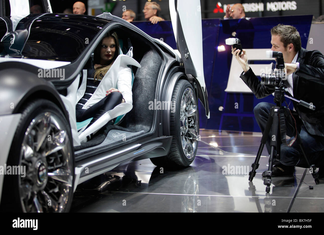 Bertone Pandon concept car at the 80th Geneva International Motor Show ...