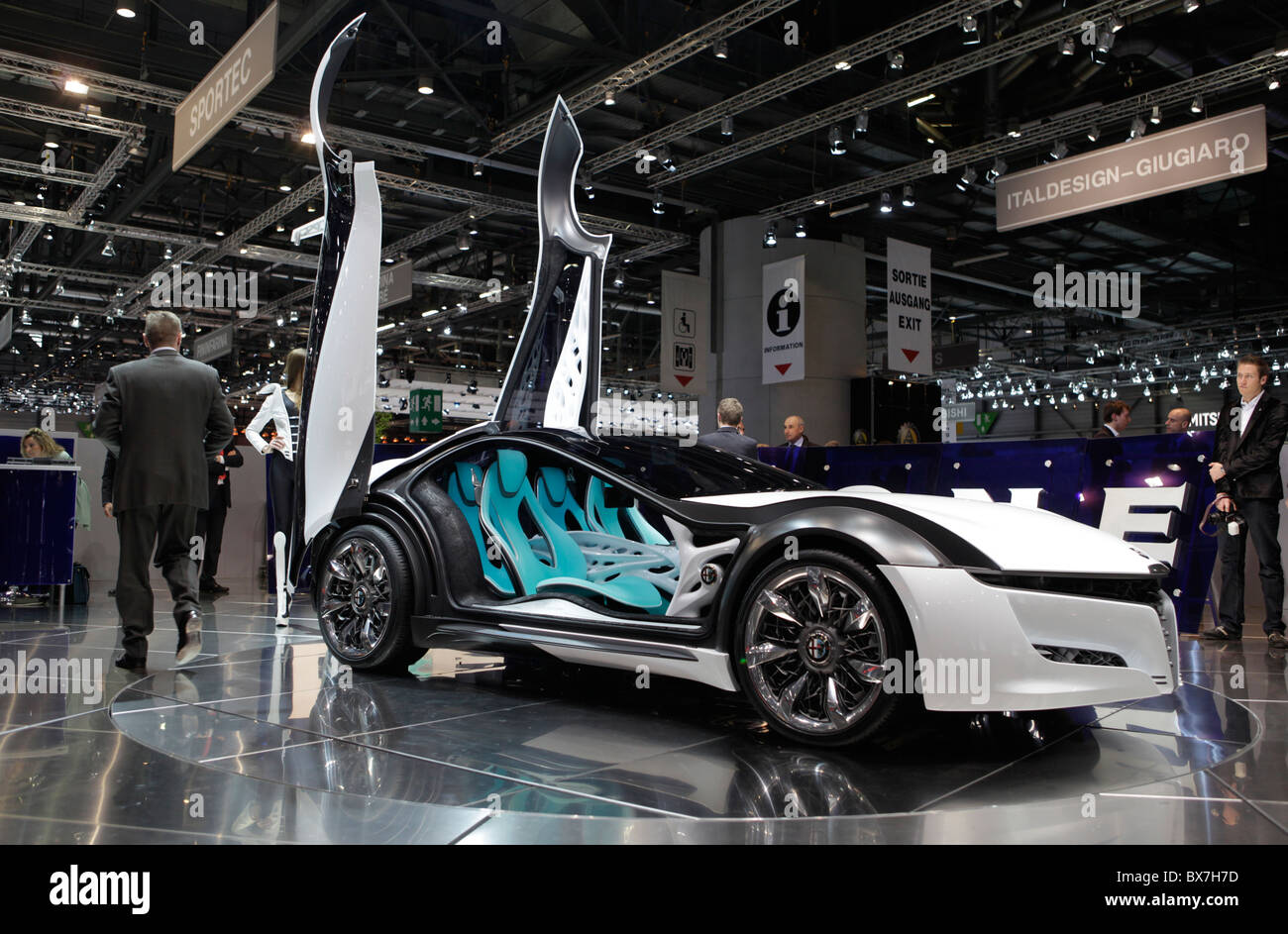 Bertone Pandon concept car at the 80th Geneva International Motor Show ...