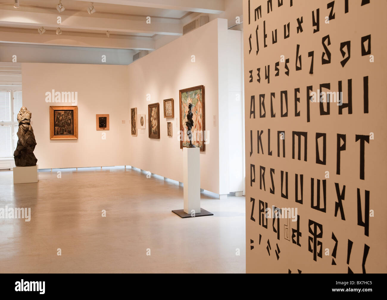 Cubist building House of the Black Madonna, museum of Cubism Stock ...