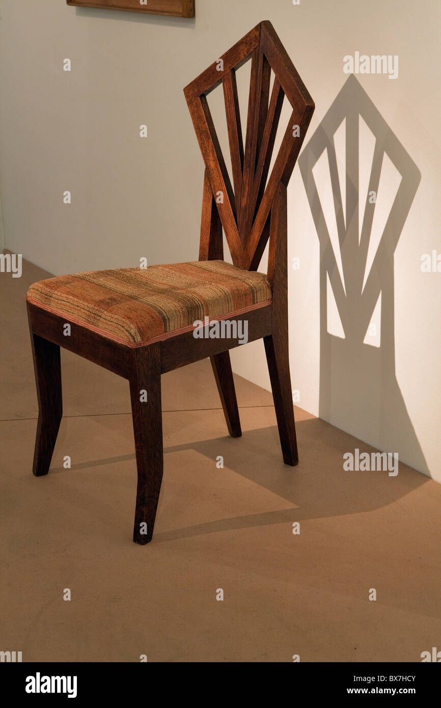 Cubist building House of the Black Madonna, museum of Cubism Stock ...