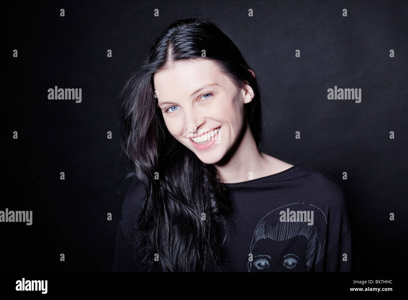 Czech singer and model Iva Fruhlingova in Prague on March 18, 2010 ...