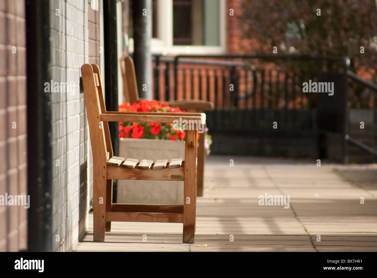 Bench shadow hi-res stock photography and images - Alamy