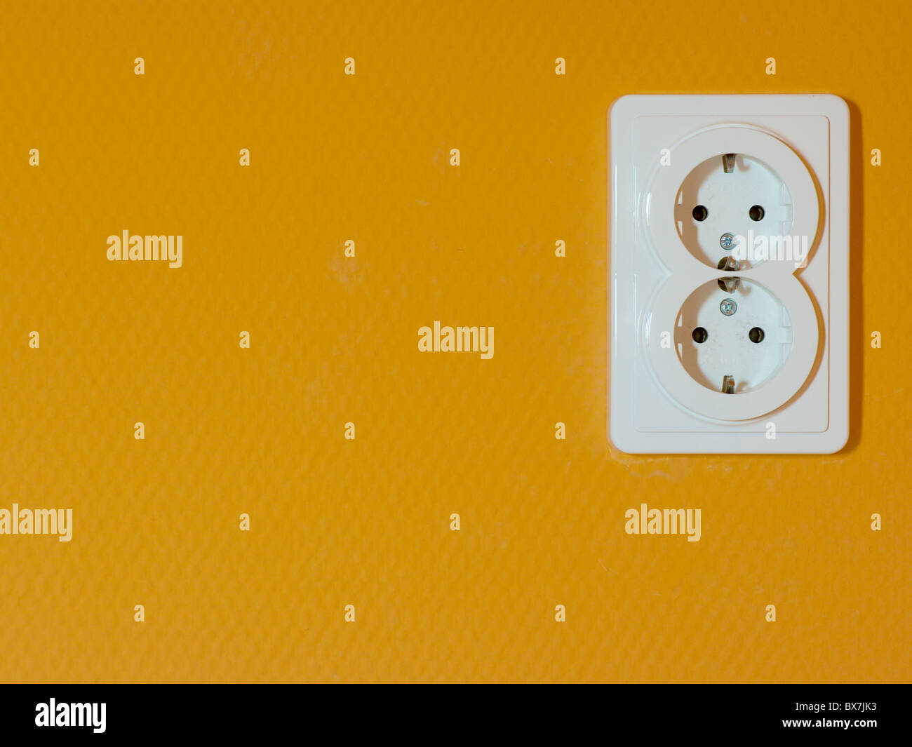Double socket on wall hi-res stock photography and images - Alamy