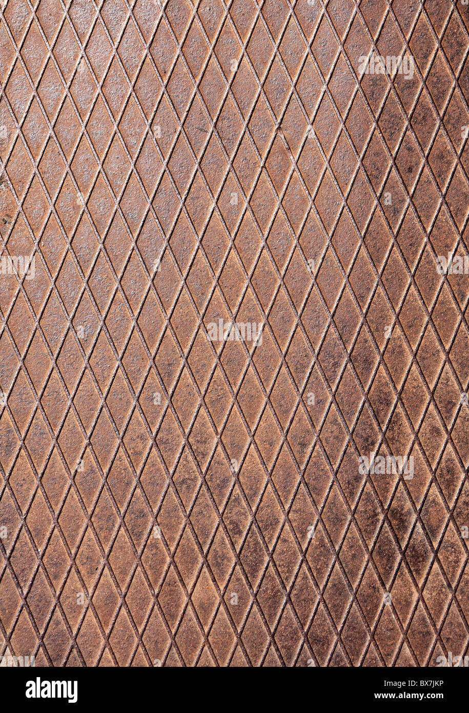Rusty metal pattern background with diagonal lines Stock Photo - Alamy