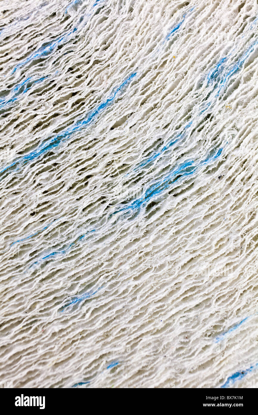 Extreme close up of a roll of paper Stock Photo - Alamy