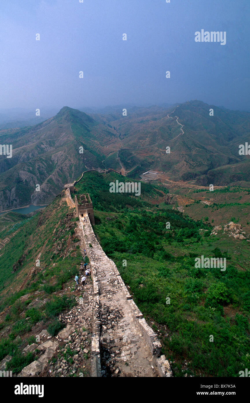 Great Wall (Chang Cheng) at Simatei near Beijing Stock Photo - Alamy