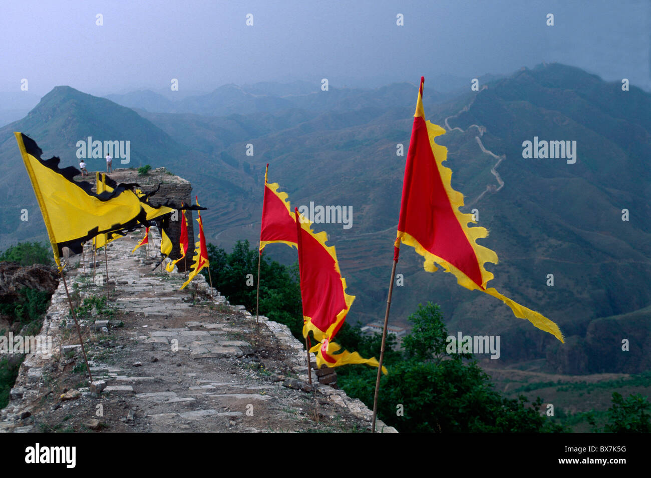 Great Wall (Chang Cheng) at Simatei, Province Beijing Stock Photo - Alamy