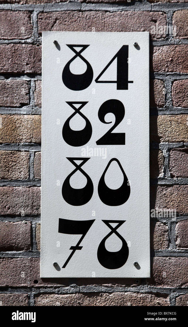 House numbers hi-res stock photography and images - Alamy