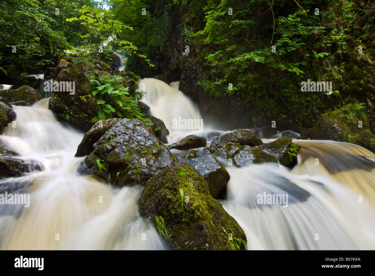 Lodore waterfall hi-res stock photography and images - Alamy