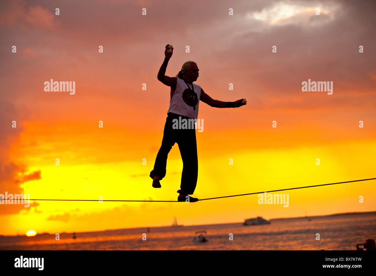 The Circus Show Tightrope High Resolution Stock Photography and Images ...