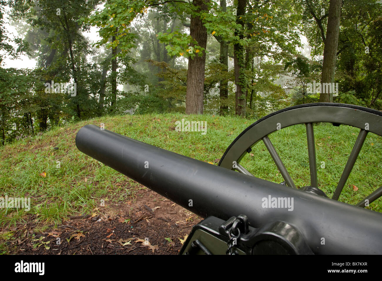 Canon Fort Dickerson Park Knoxville TN Stock Photo - Alamy