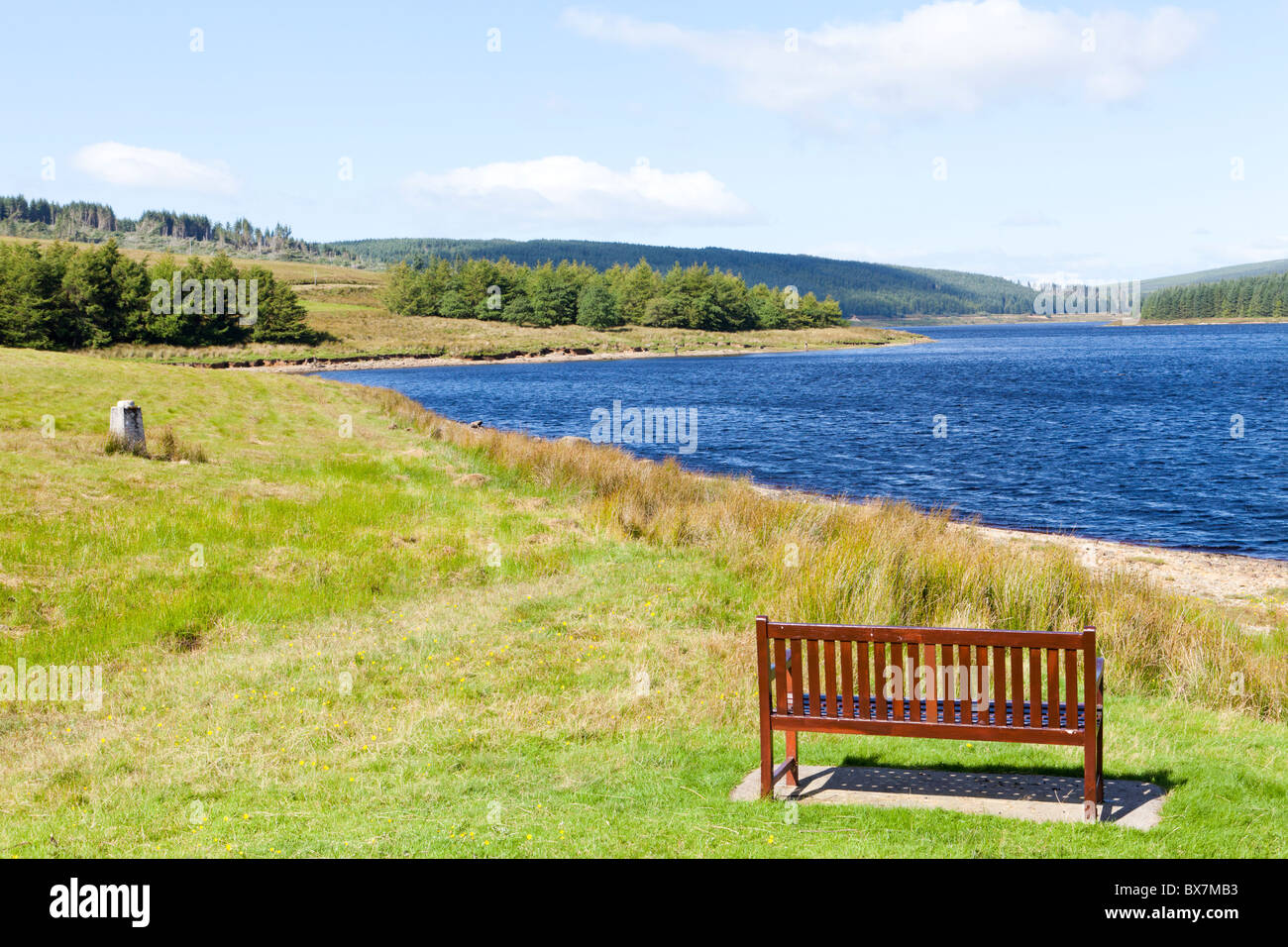 Lussa Loch on the Kintyre Peninsula. Argyll & Bute, Scotland Stock ...