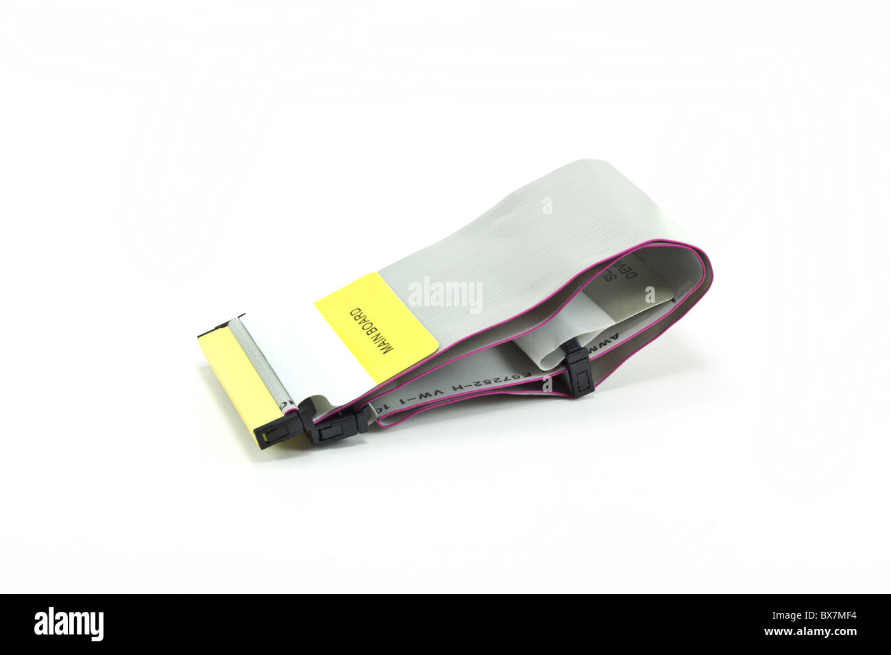 tech cable isolated on a white background Stock Photo - Alamy