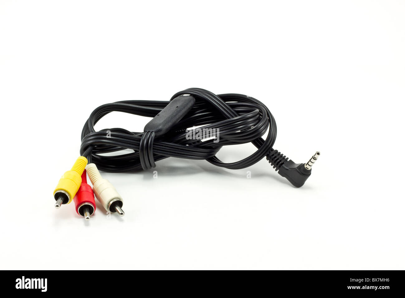 Audio visual (RCA) cables Stock Photo - Alamy