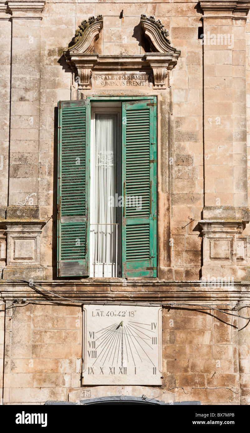 Sundial shuttered windows hi-res stock photography and images - Alamy