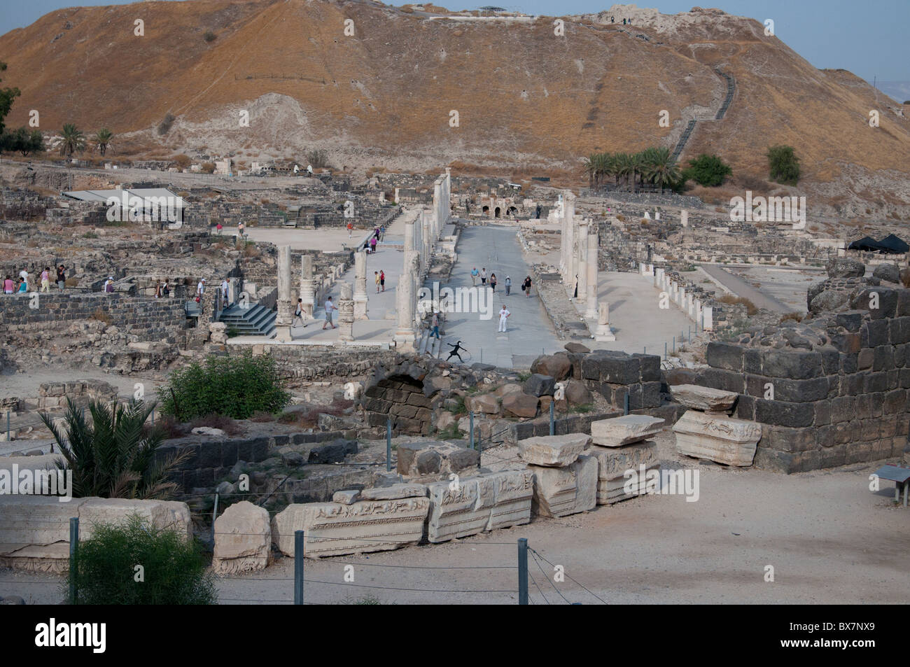 An ancient town and fortress in Israel Stock Photo - Alamy