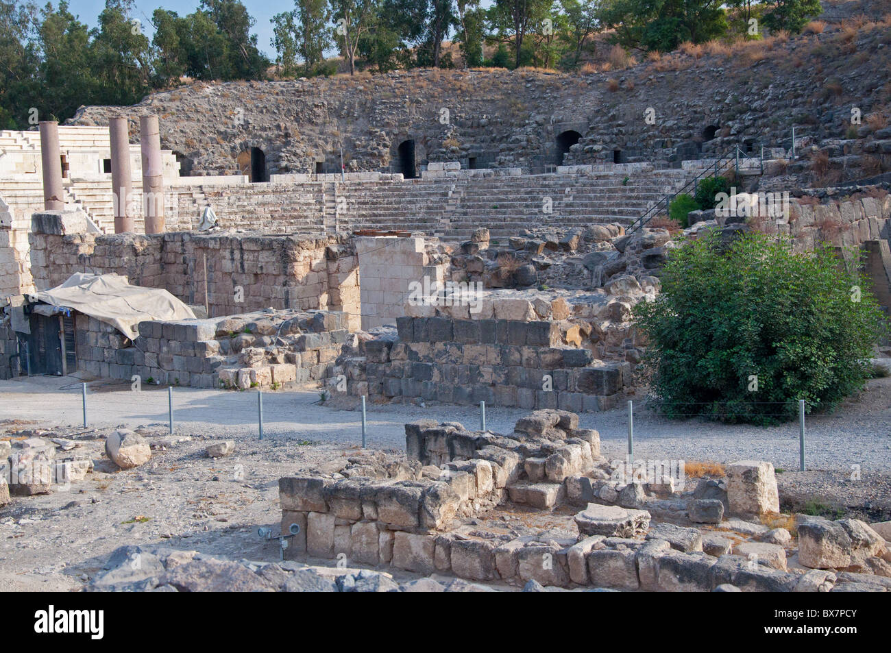 An ancient town and fortress in Israel Stock Photo - Alamy