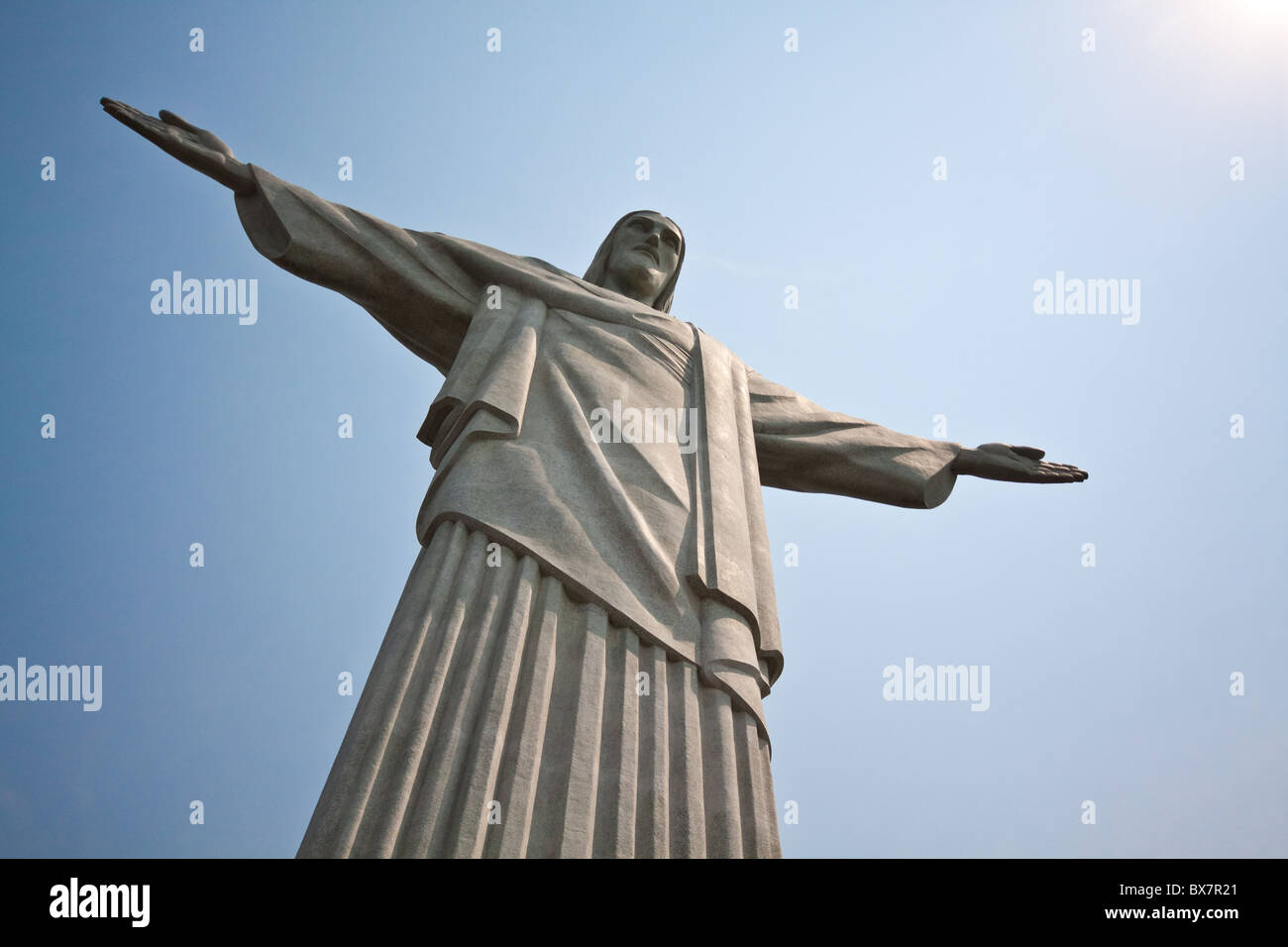 Photograph of the Christ the Redeemer Statue at Rio de Janerio in ...