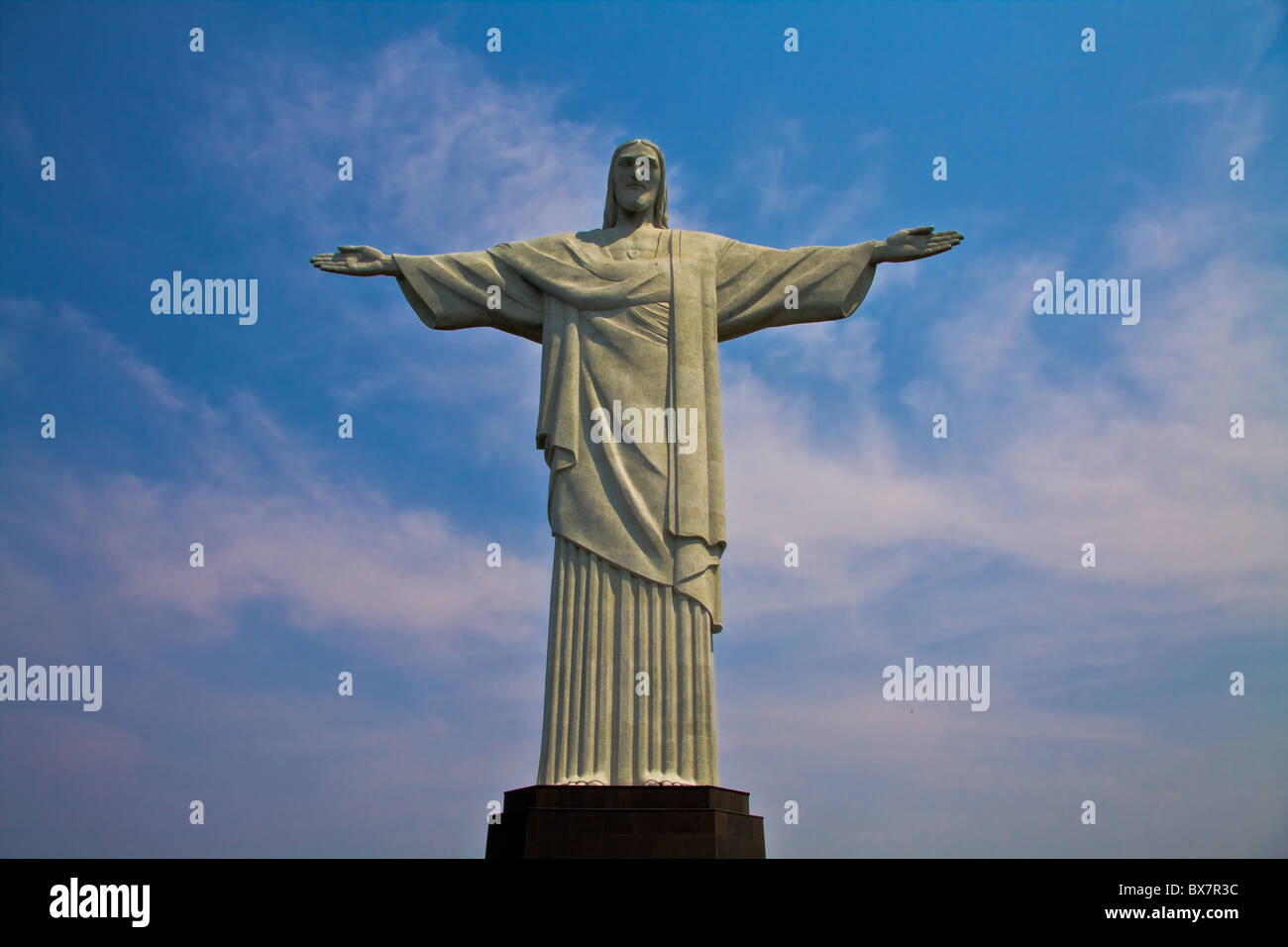 Photograph of the Christ the Redeemer Statue at Rio de Janerio in ...