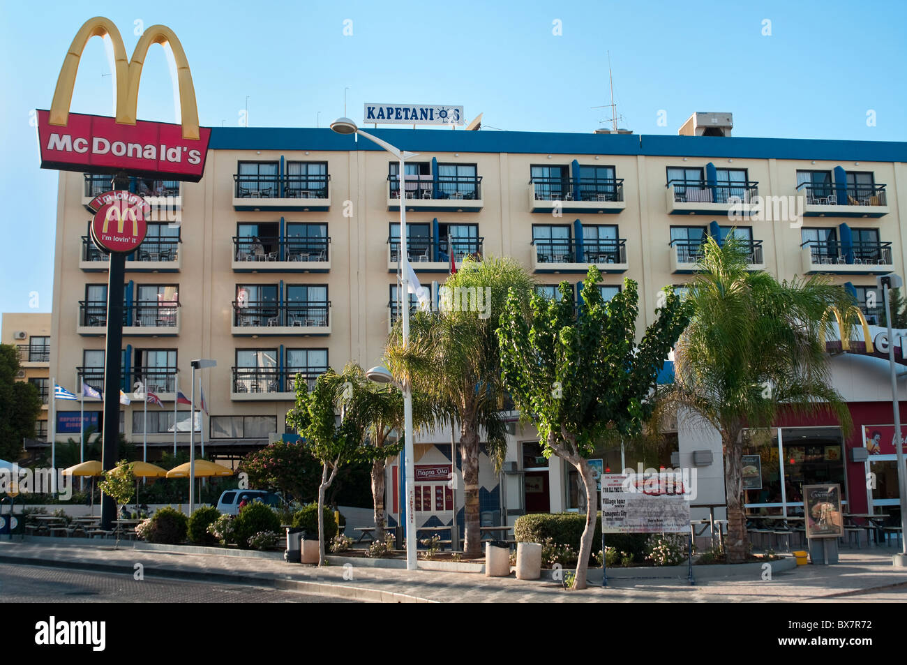 Fast food restaurant McDonald's in Protaras, Cyprus Stock Photo - Alamy