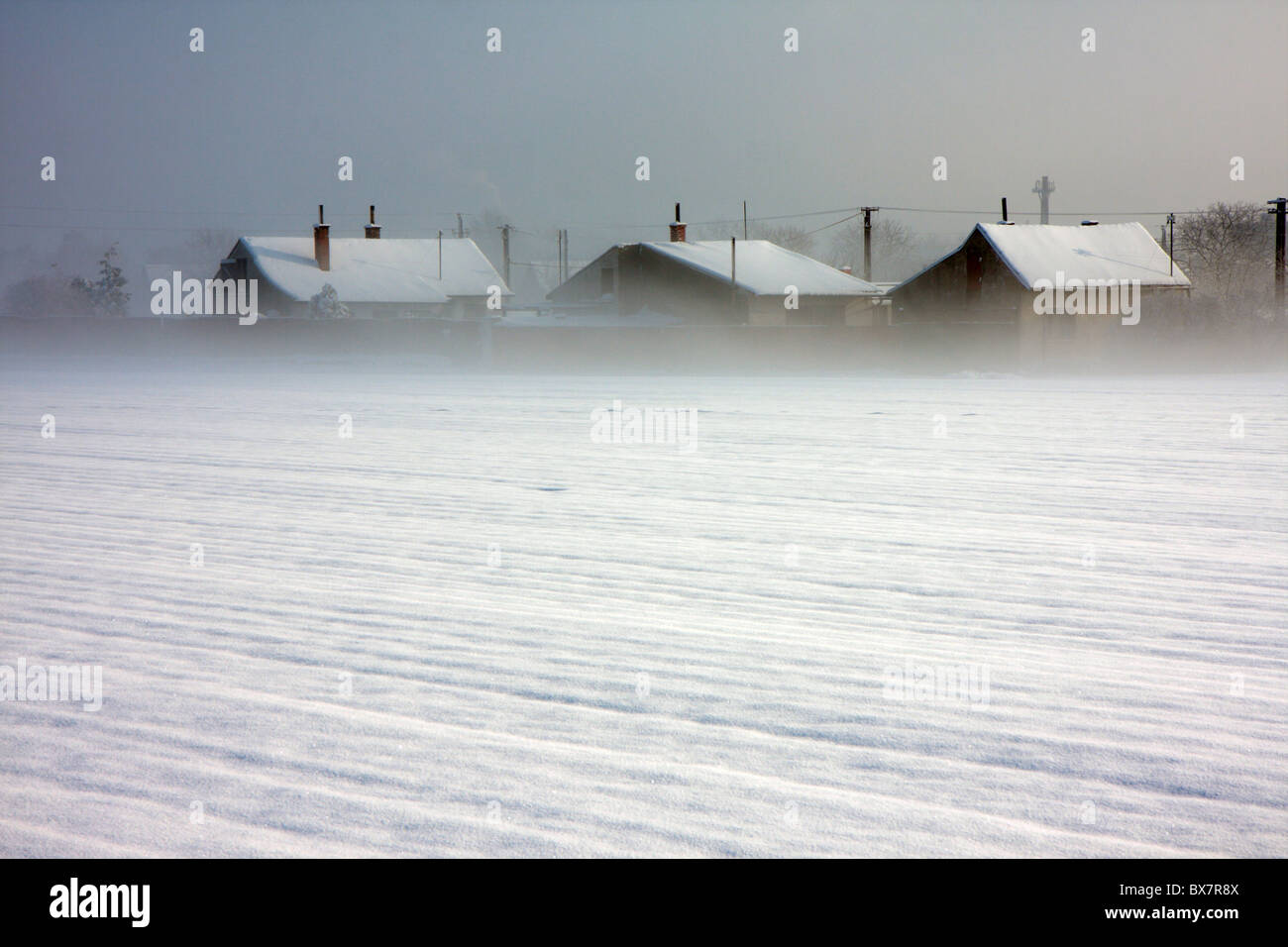 Village covered with mist High Resolution Stock Photography and Images ...