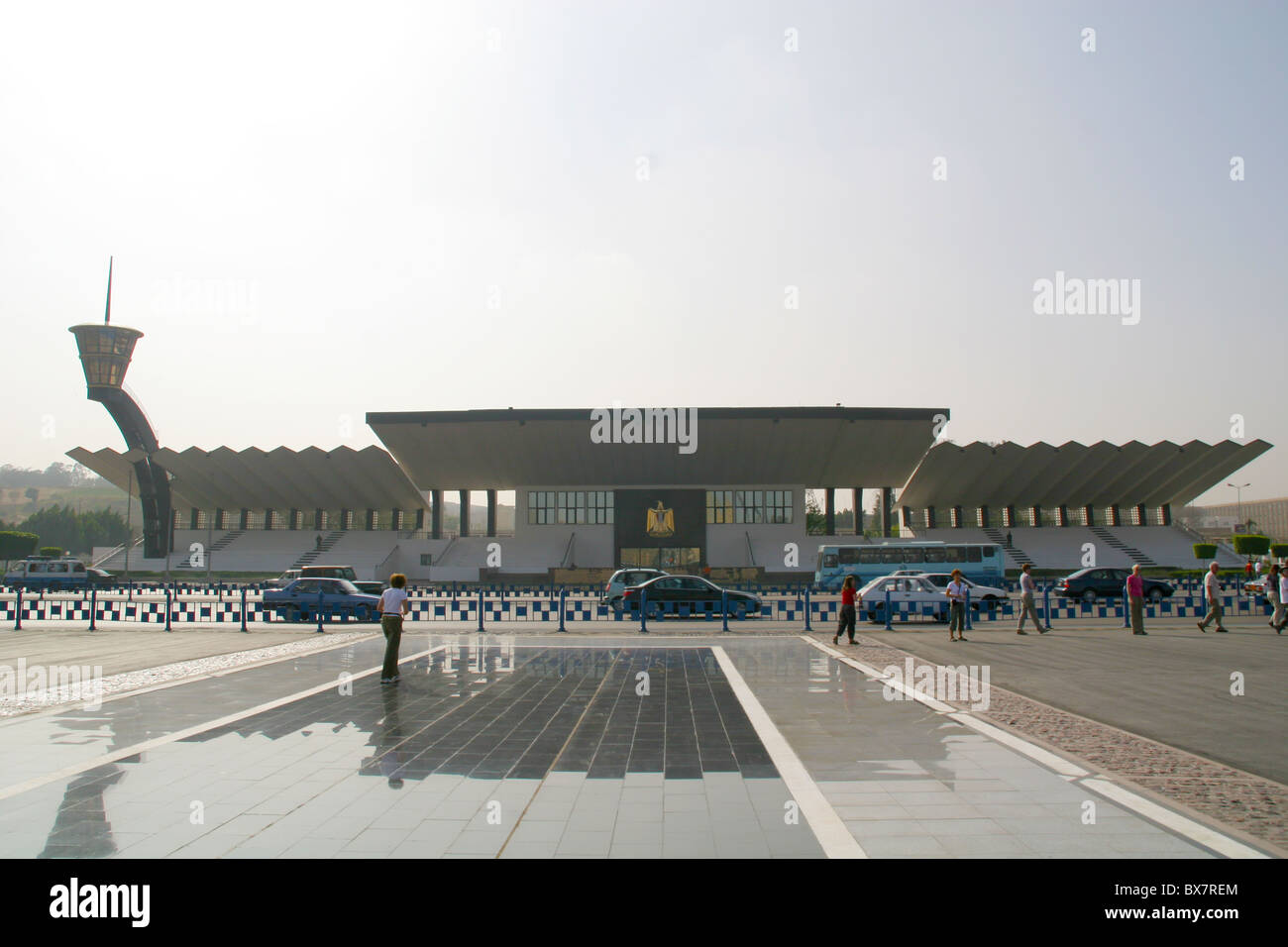 The parade viewing platform in Cairo where President Anwar Sadat was ...