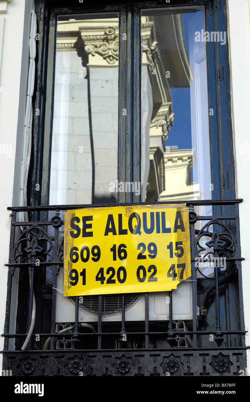 Real estate madrid center hi-res stock photography and images - Alamy