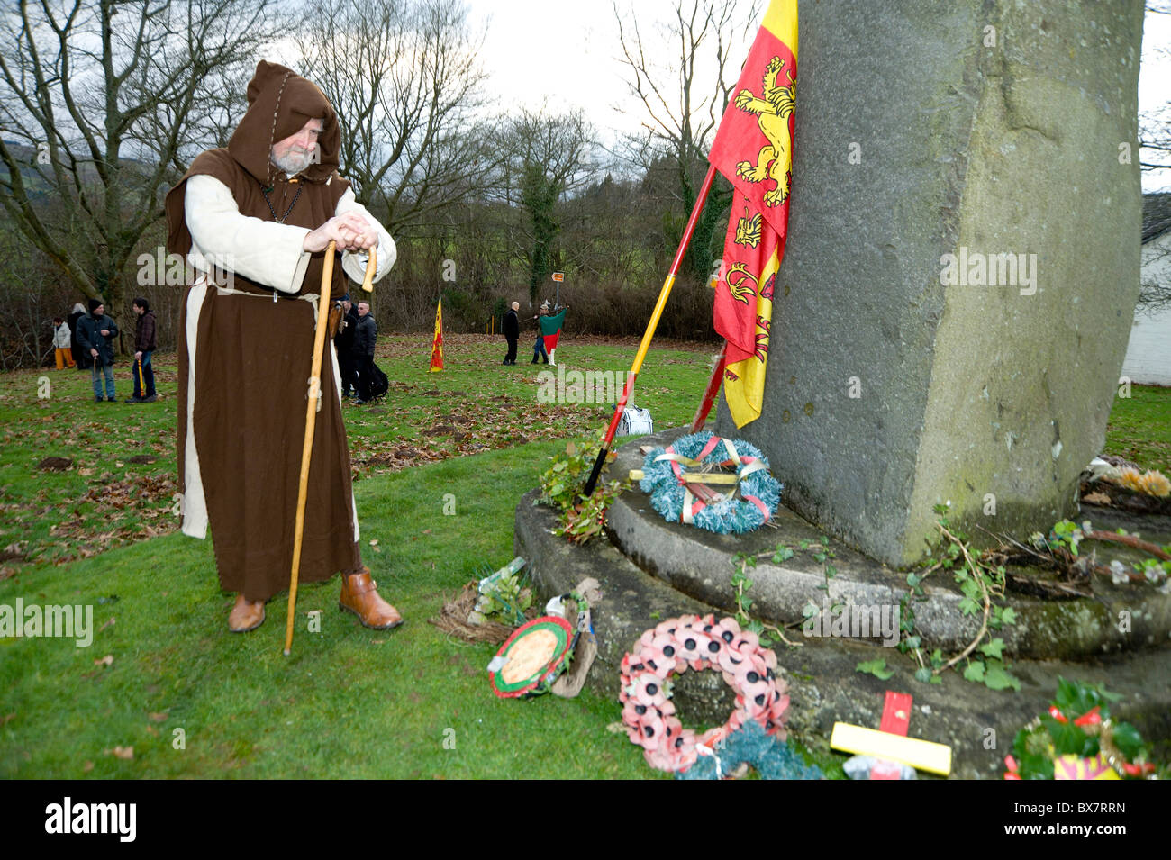 A Welsh Nationalist contemplates Welsh history at the commemoration of ...