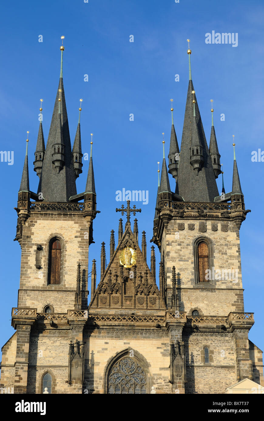 Tyn Cathedral in Prague, Czech Republic Stock Photo - Alamy