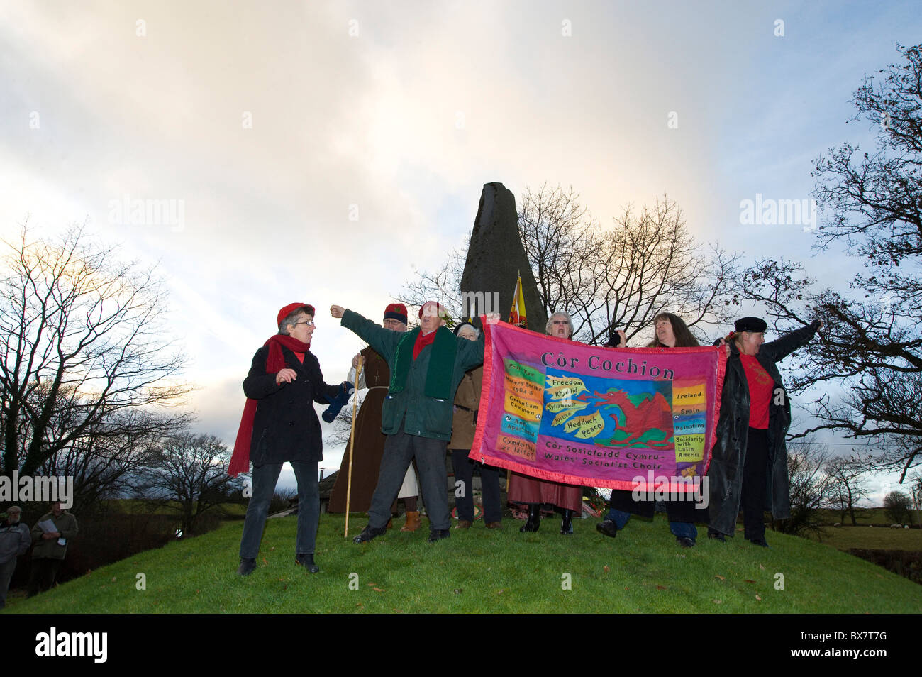 Patriotic welsh hi-res stock photography and images - Alamy