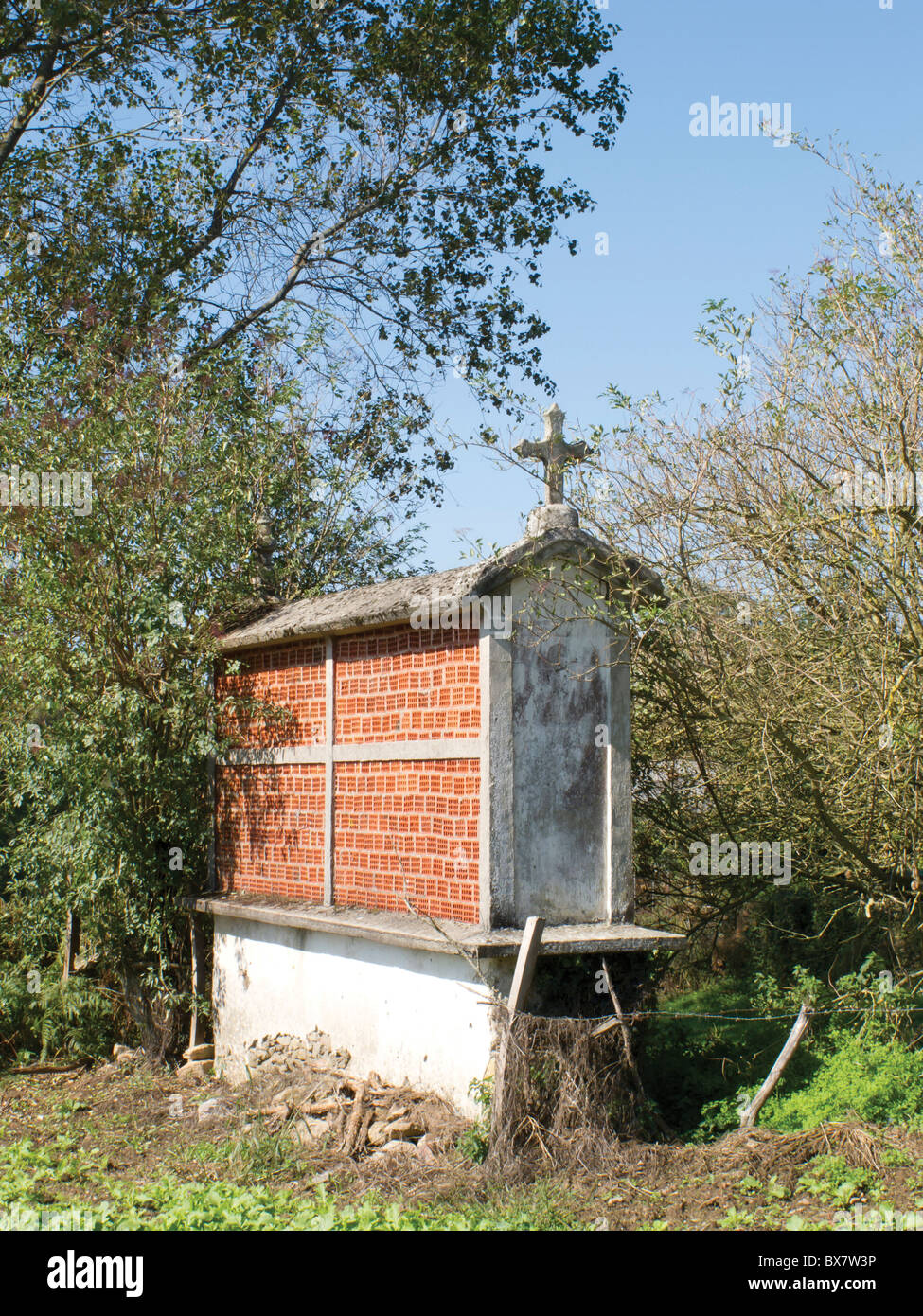 Corn House, Spain Stock Photo - Alamy