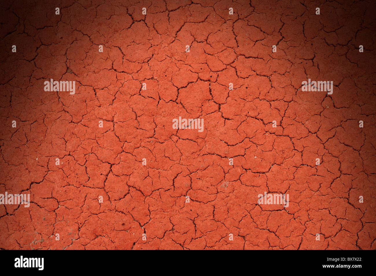 Red Cracked Texture