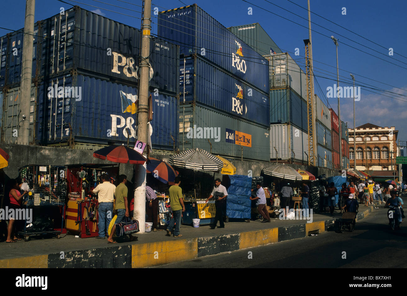 Container port of Manaus.MANAUS State of Amazonas.BRAZIL (Amazon Stock ...