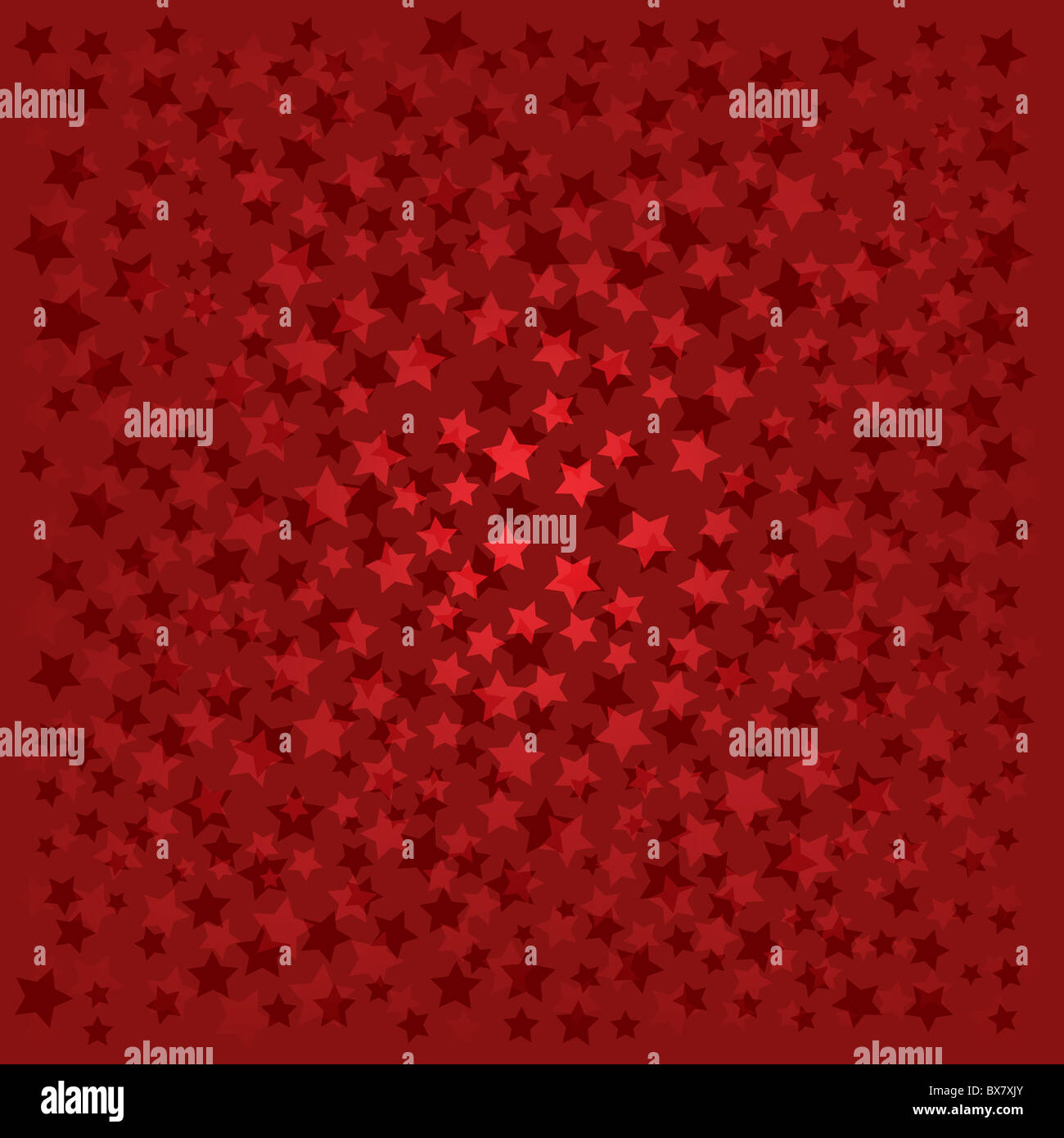 abstract background with red stars on red Stock Photo - Alamy