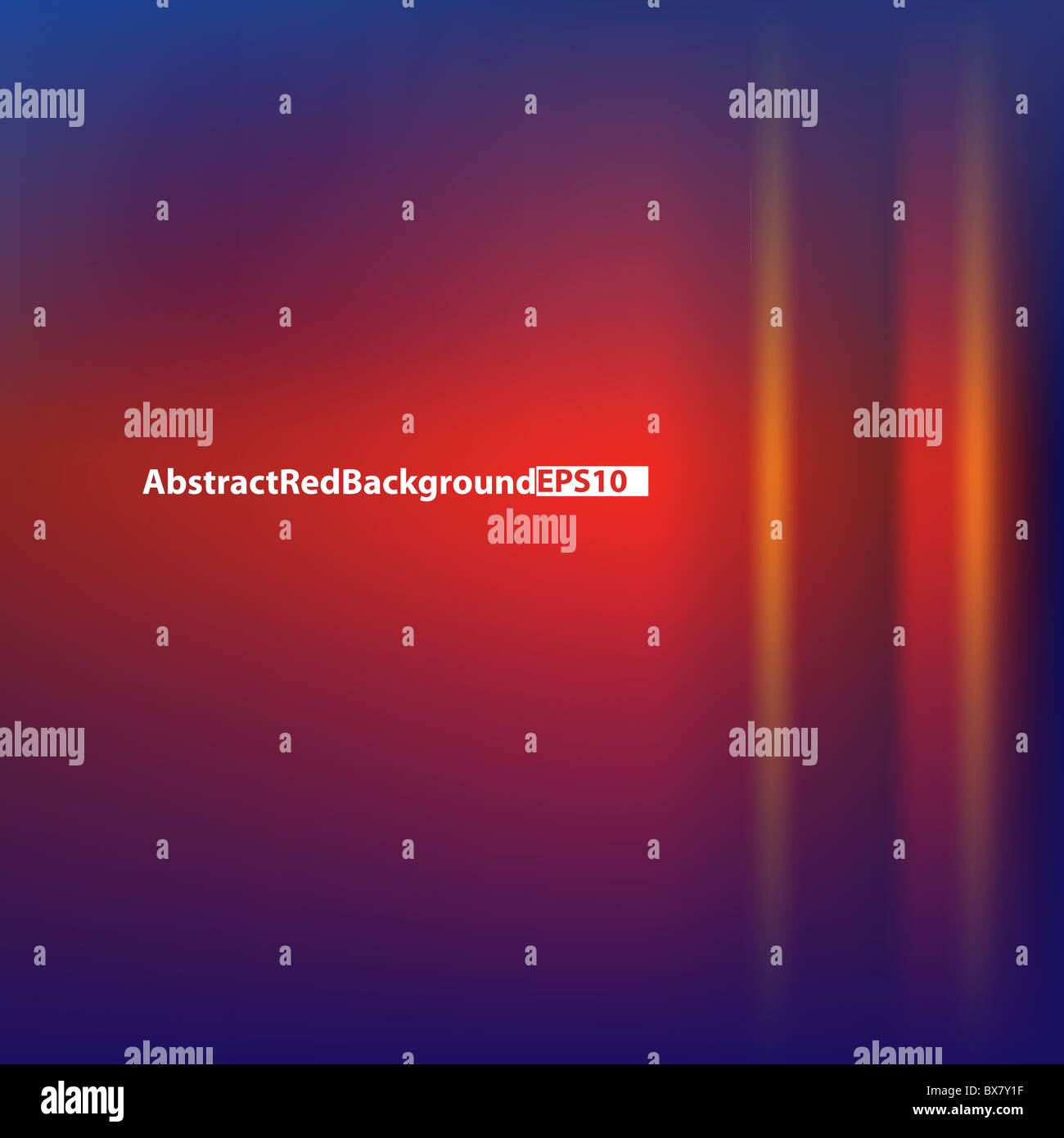 Abstract background with red light on blue Stock Photo - Alamy