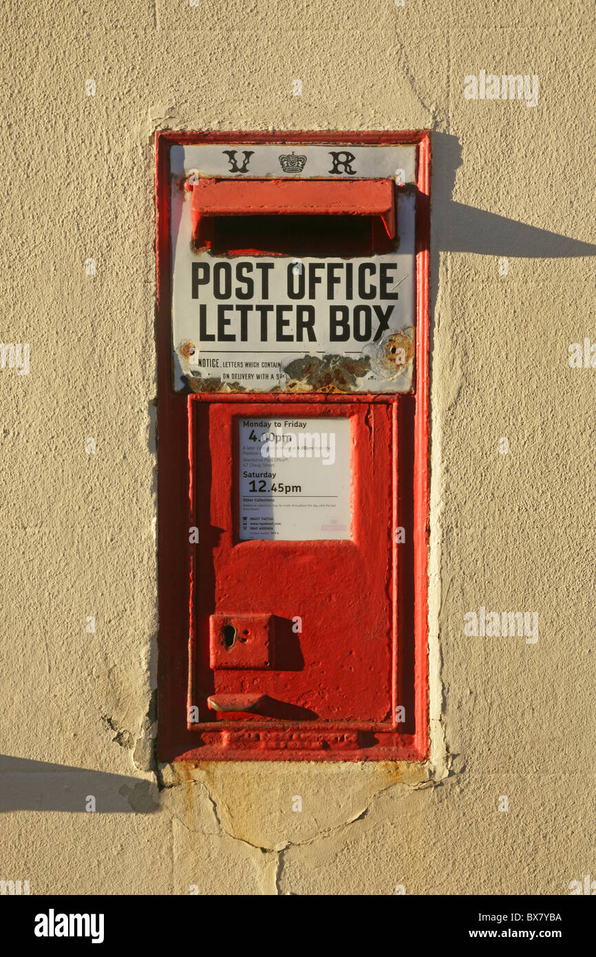 Victorian postbox in Sherborne, Dorset, England Stock Photo - Alamy