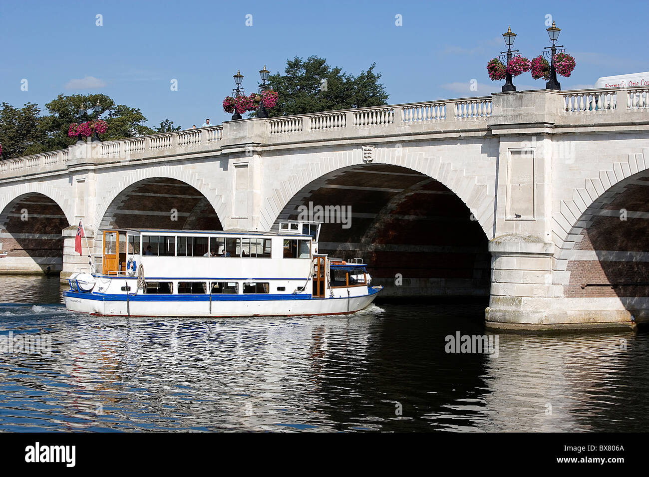 Boating on the River Thames Kingston upon Thames Stock Photo - Alamy
