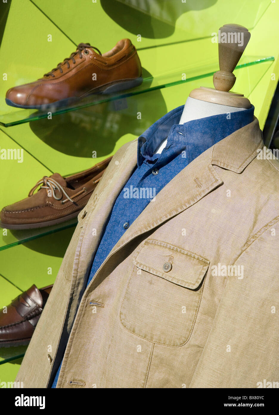 Traditional shop window display UK Stock Photo - Alamy