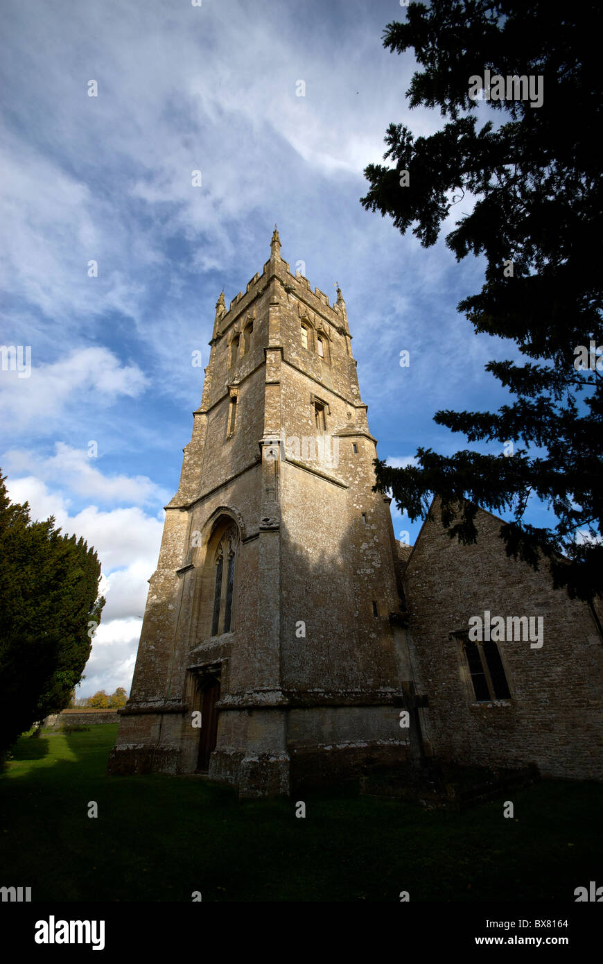 Coates Parish Church Gloucestershire UK Stock Photo - Alamy