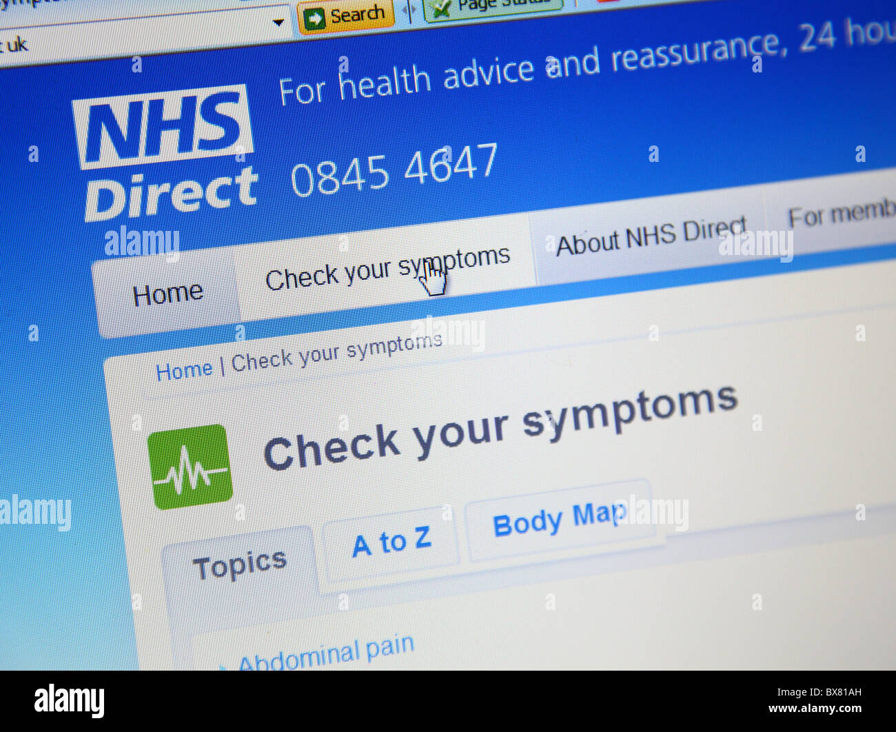 Nhs Direct High Resolution Stock Photography and Images - Alamy