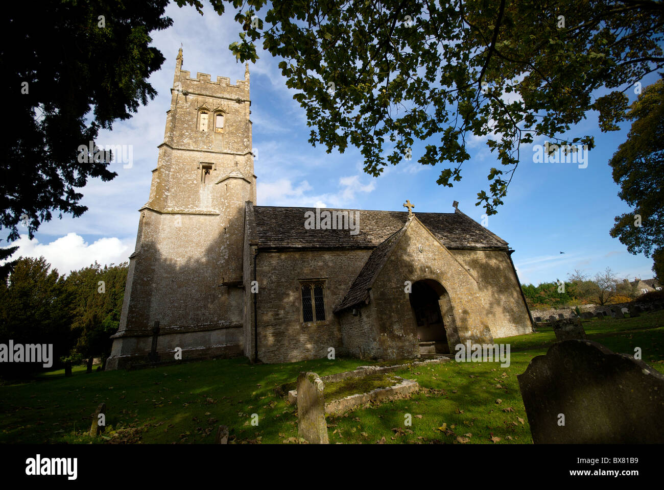 Coates Parish Church Gloucestershire UK Stock Photo - Alamy