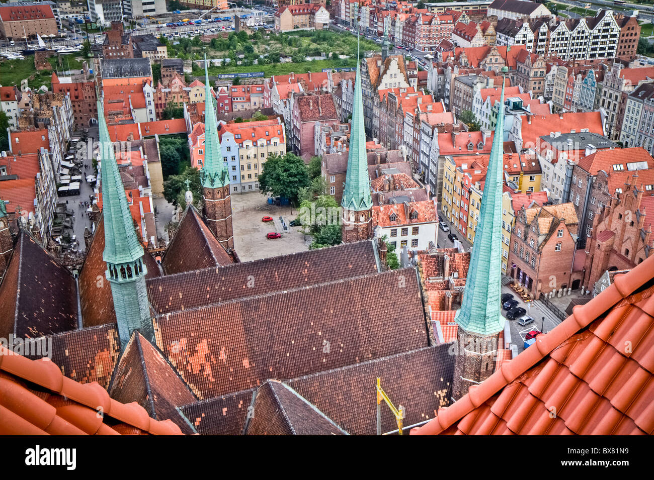 Hanseatic renaissance buildings gdansk hi-res stock photography and ...