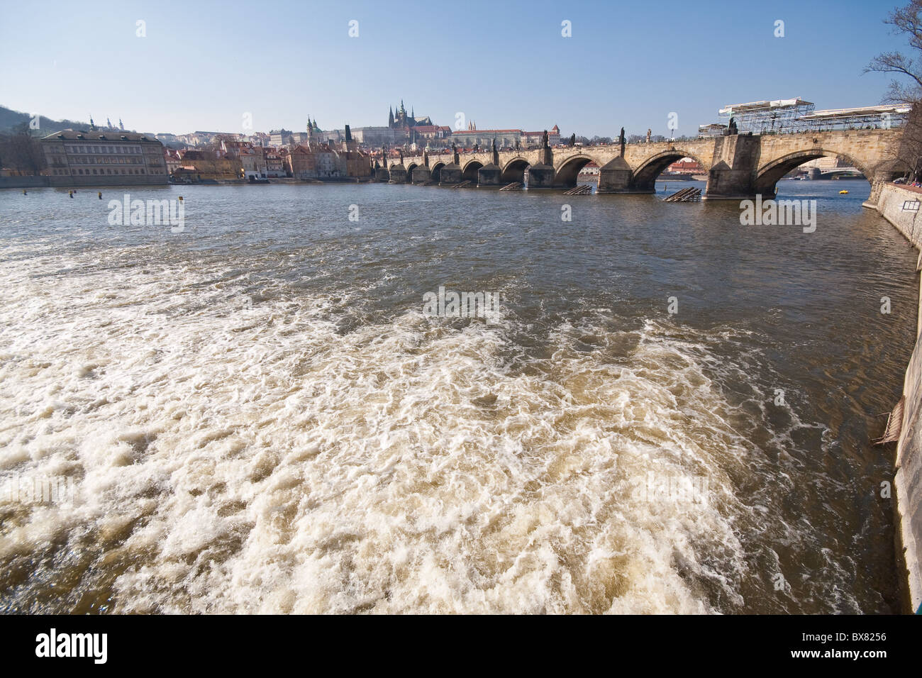 Prague castle prag czech republic charles bridge vltava river hi-res stock photography and ...