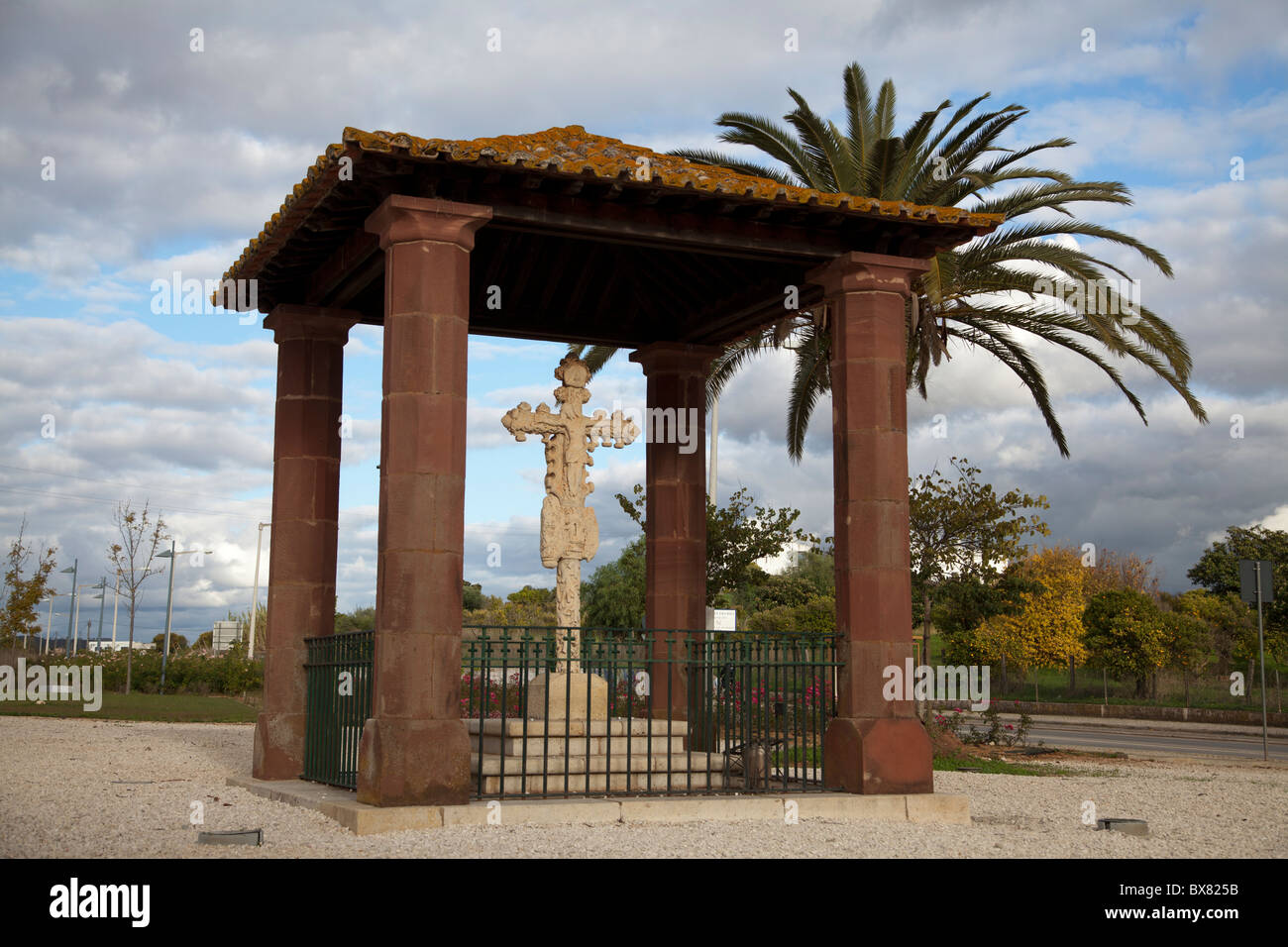 The Cross of Portugal at Silves Stock Photo - Alamy